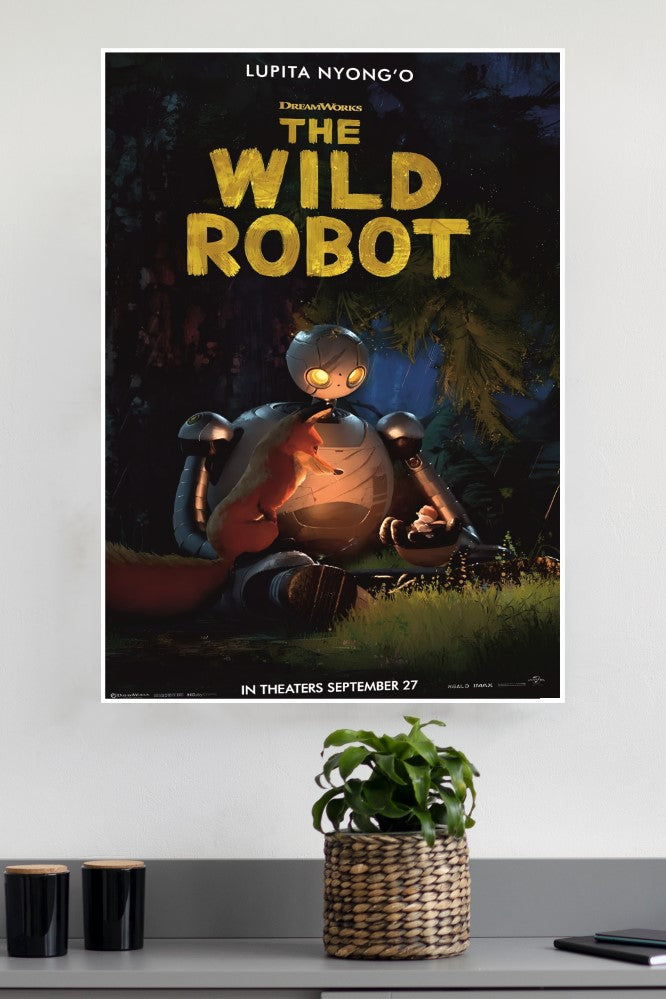 The Wild Robot Poster | Animated Movie Posters – The Poster Valley