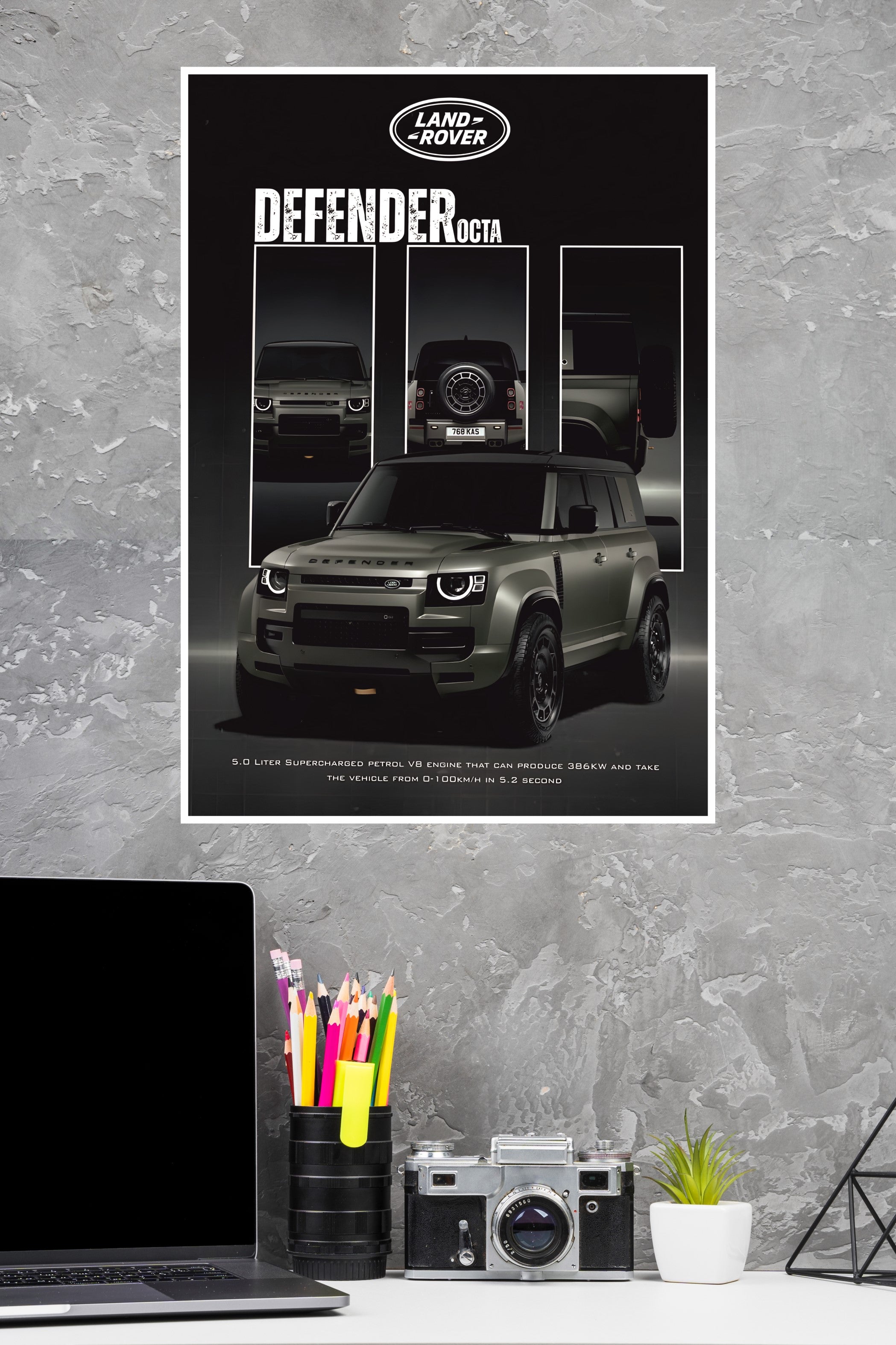 2026 Land Rover Defender Octa Poster | Cars Posters – The Poster Valley