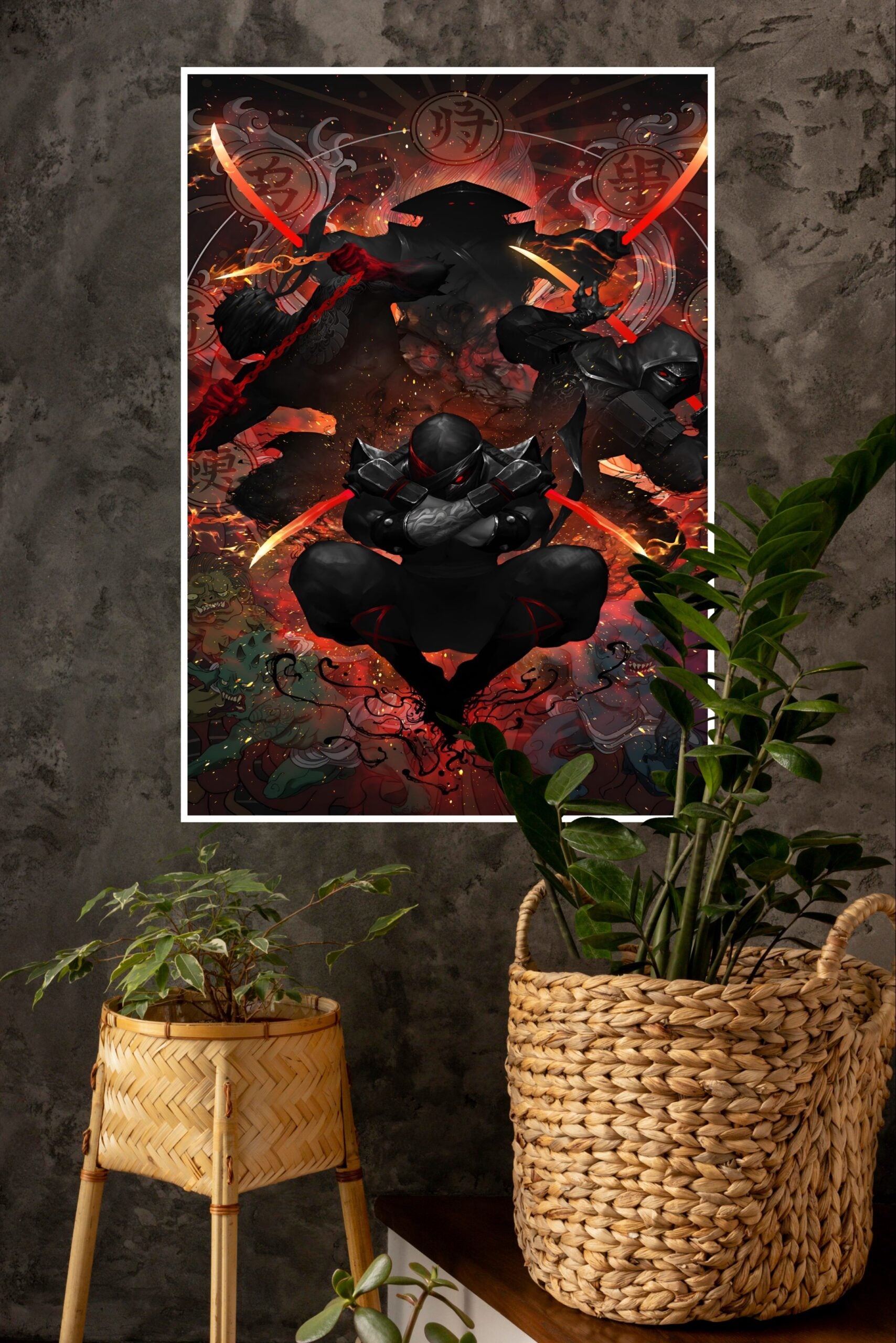 The Ink Ninja Poster | Darkness Posters – The Poster Valley