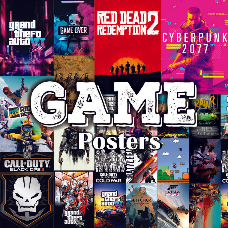 Game Posters | Gaming Wall Art for Gamers – The Poster Valley