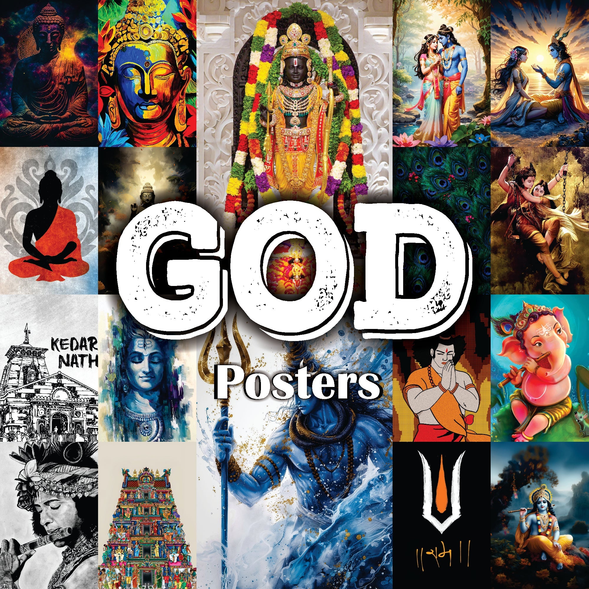 God Posters | Spiritual & Divine Wall Art – The Poster Valley