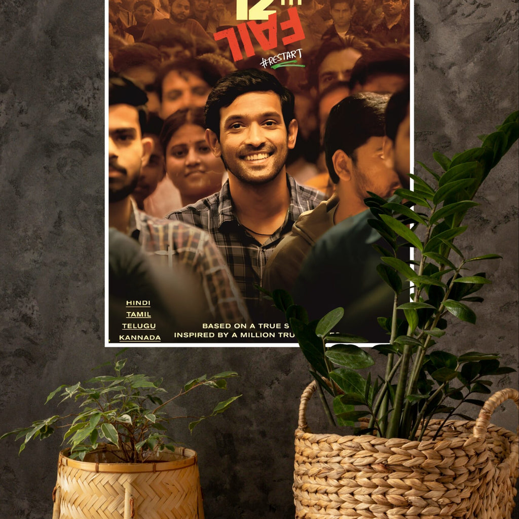 12th Fail Movie Poster | Bollywood Posters – The Poster Valley
