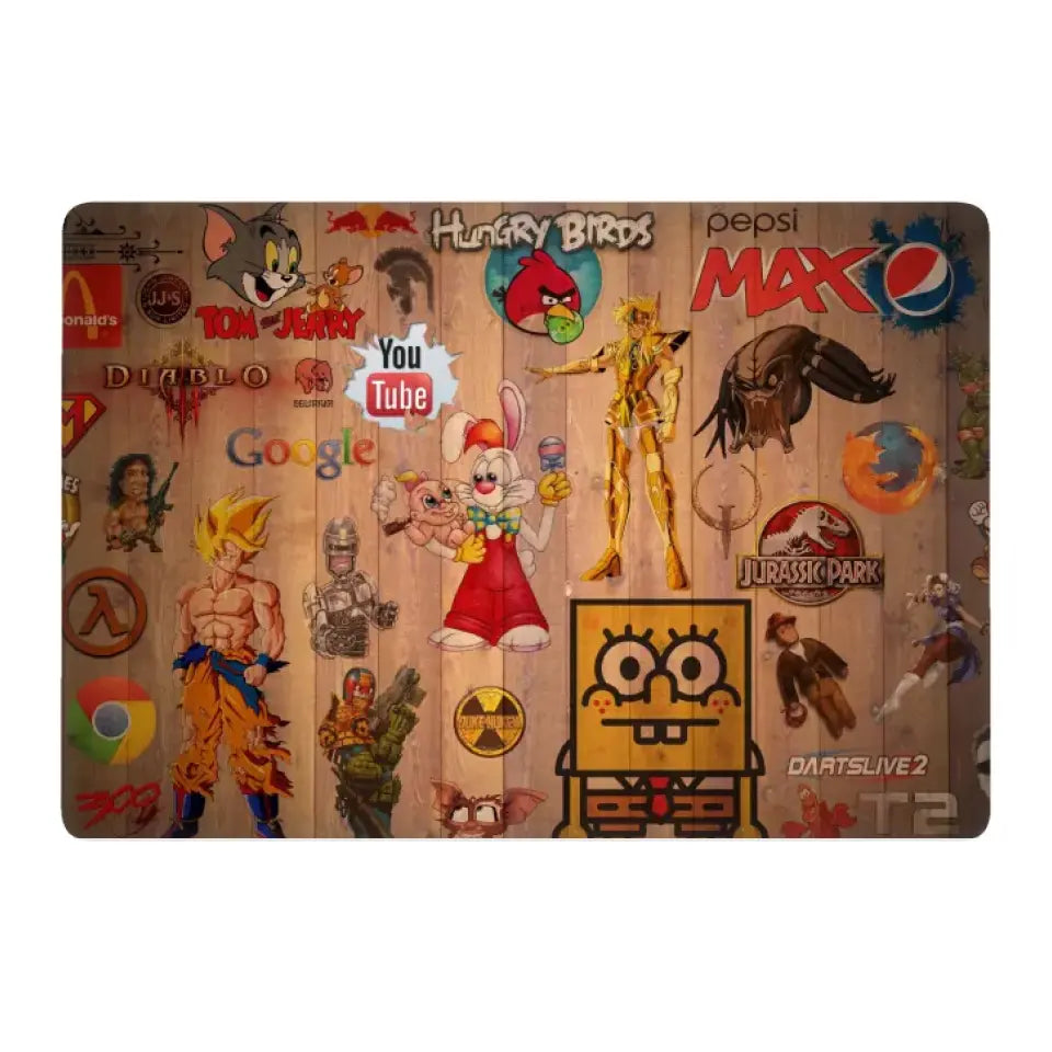 CARTOON MOVIE POPULAR CHARACTER LAPTOP SKIN – The Poster Valley