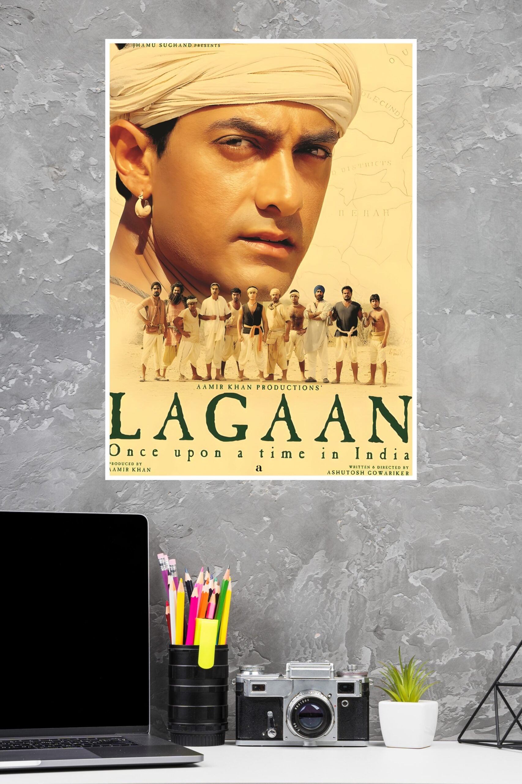 Aamir Khan Lagaan Movie Poster | Bollywood Posters – The Poster Valley