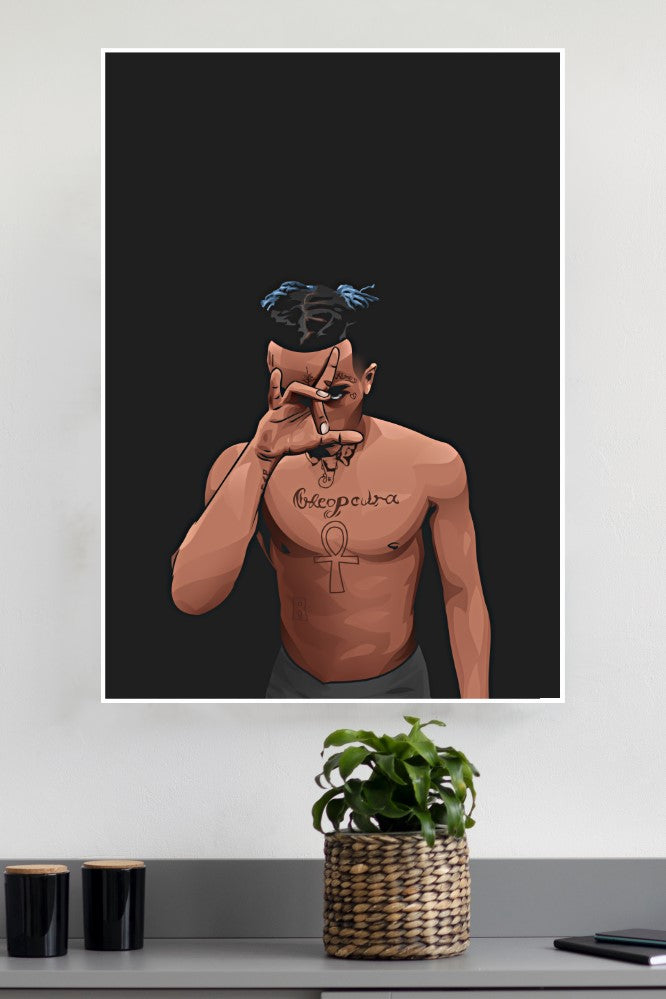 American rapper and singer XXXTentacion Poster | Music Posters – The ...