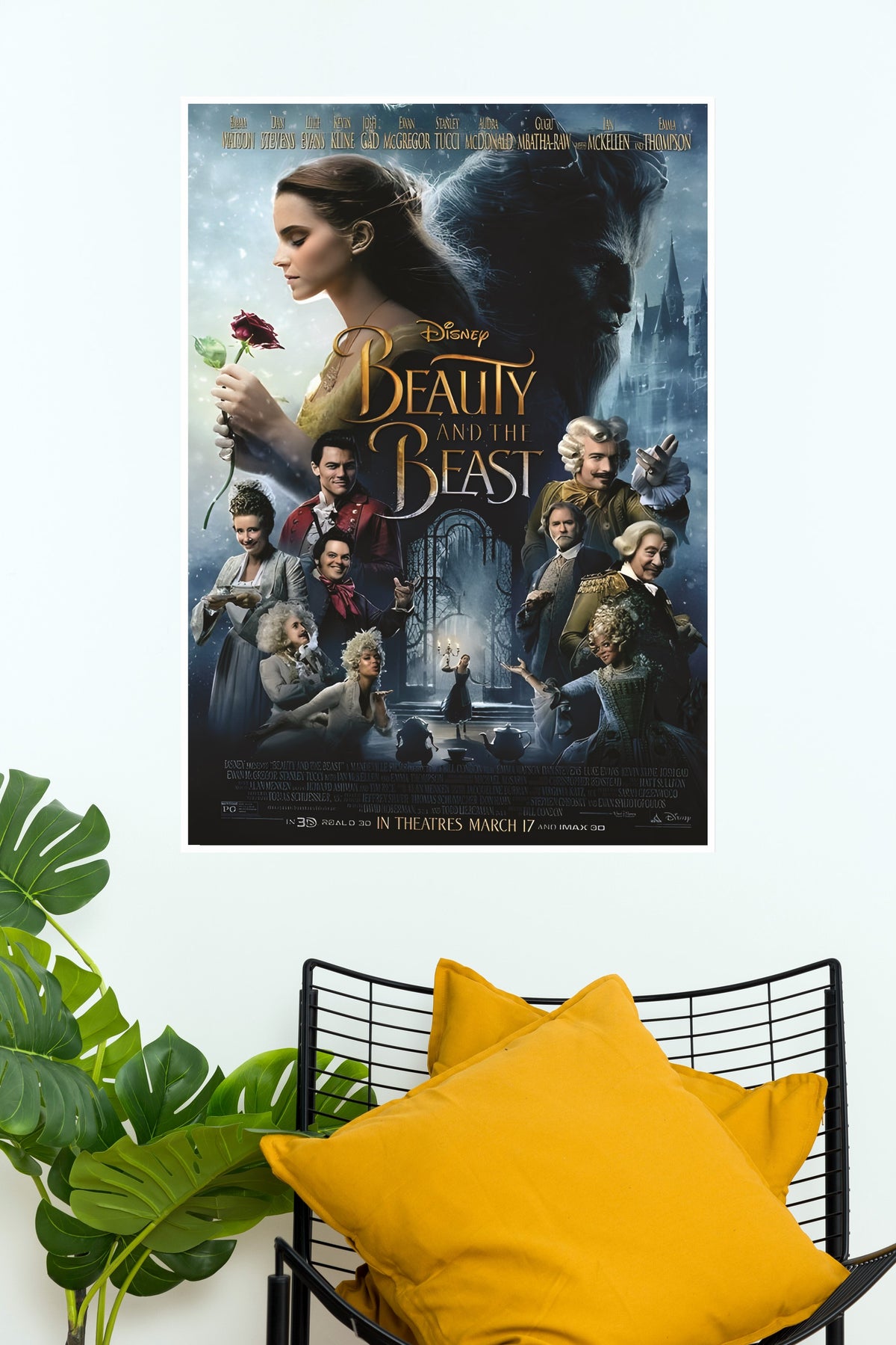 Beauty and the Beast poster | Hollywood Movies Posters – The Poster Valley