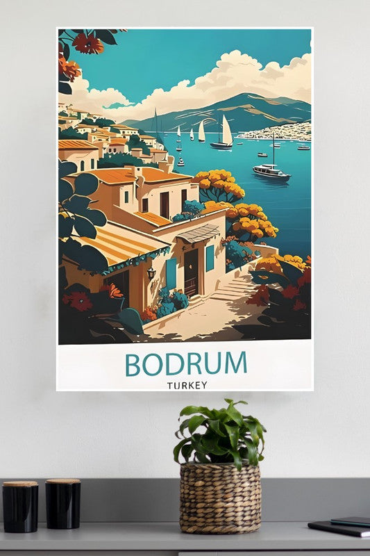 Bodrum Poster | CIty Posters – The Poster Valley