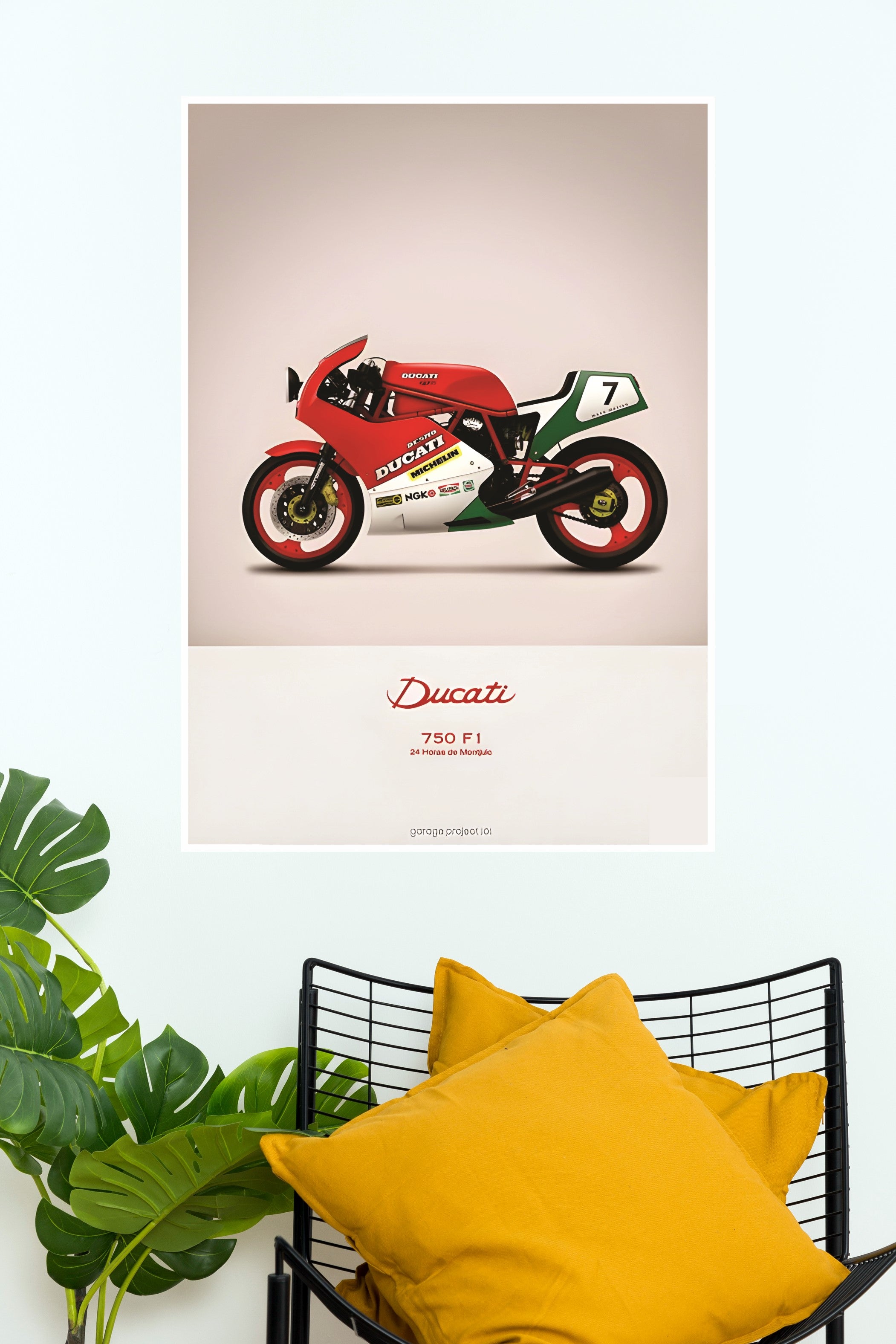 Ducati 750 F1 1985 | Bike Posters – The Poster Valley