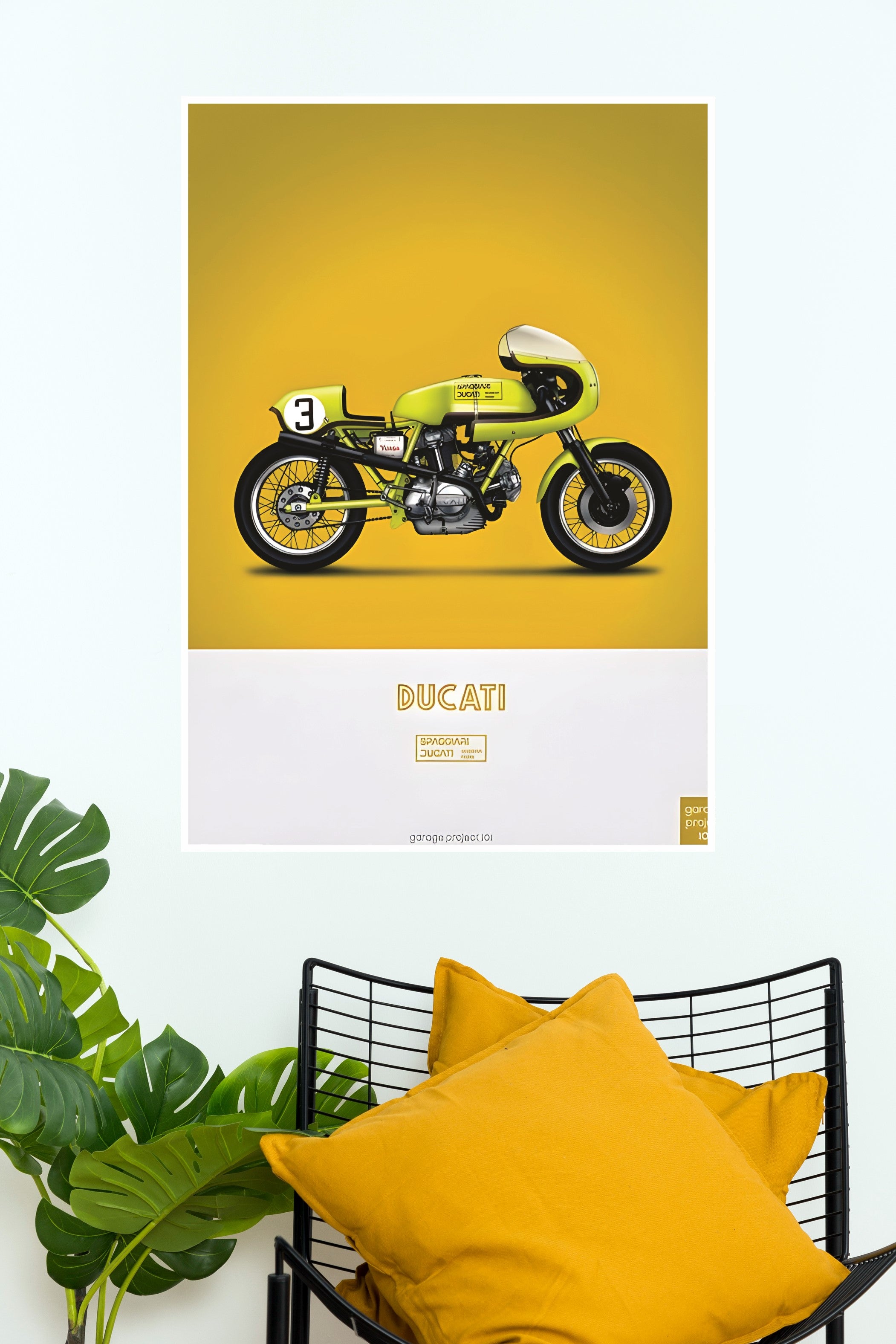 Ducati 750SS | Bike Posters – The Poster Valley
