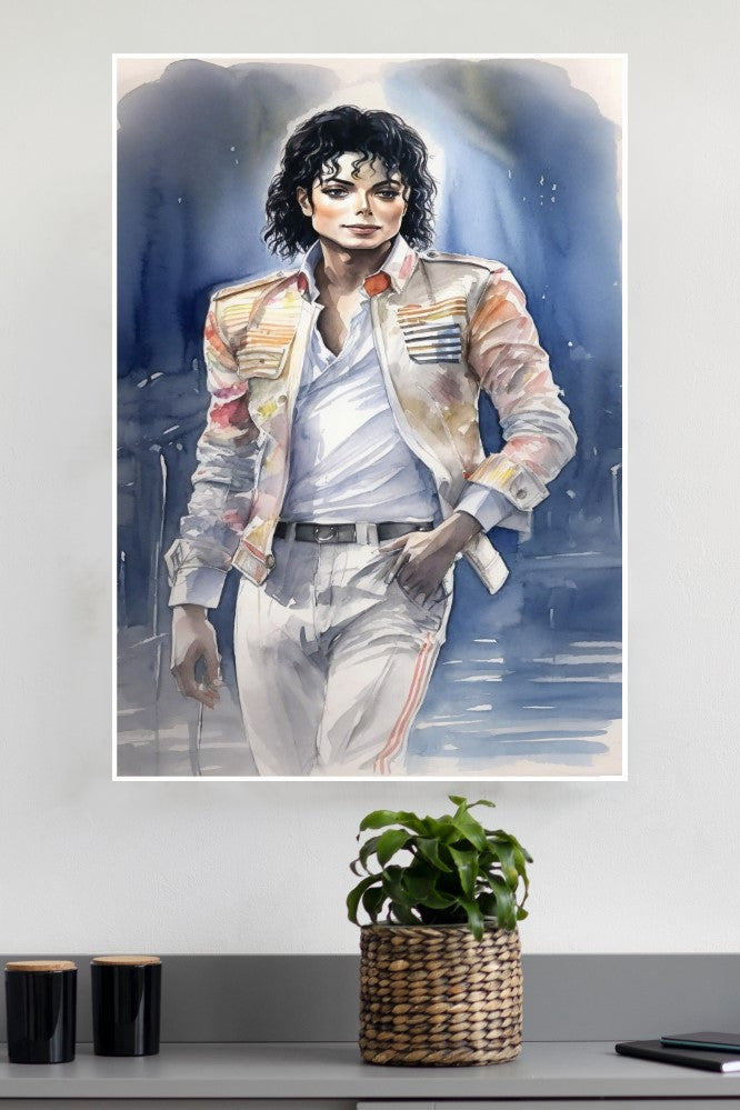 Dancer Michael Jackson Poster | Music Posters – The Poster Valley