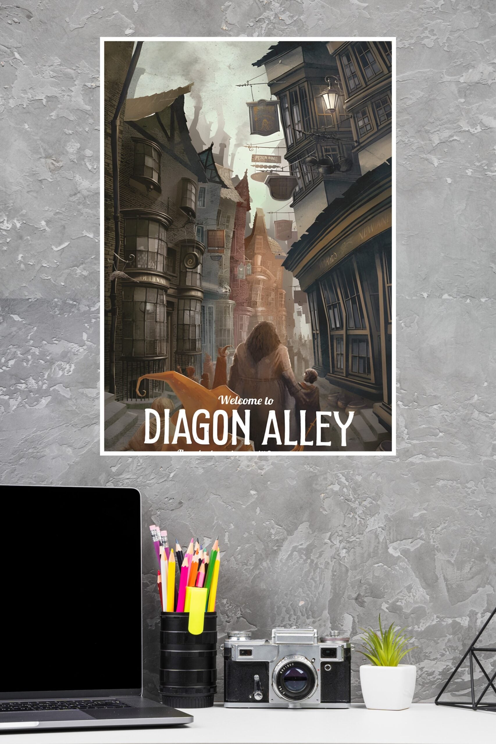 Diagon Alley Movie Poster | Hollywood Posters – The Poster Valley