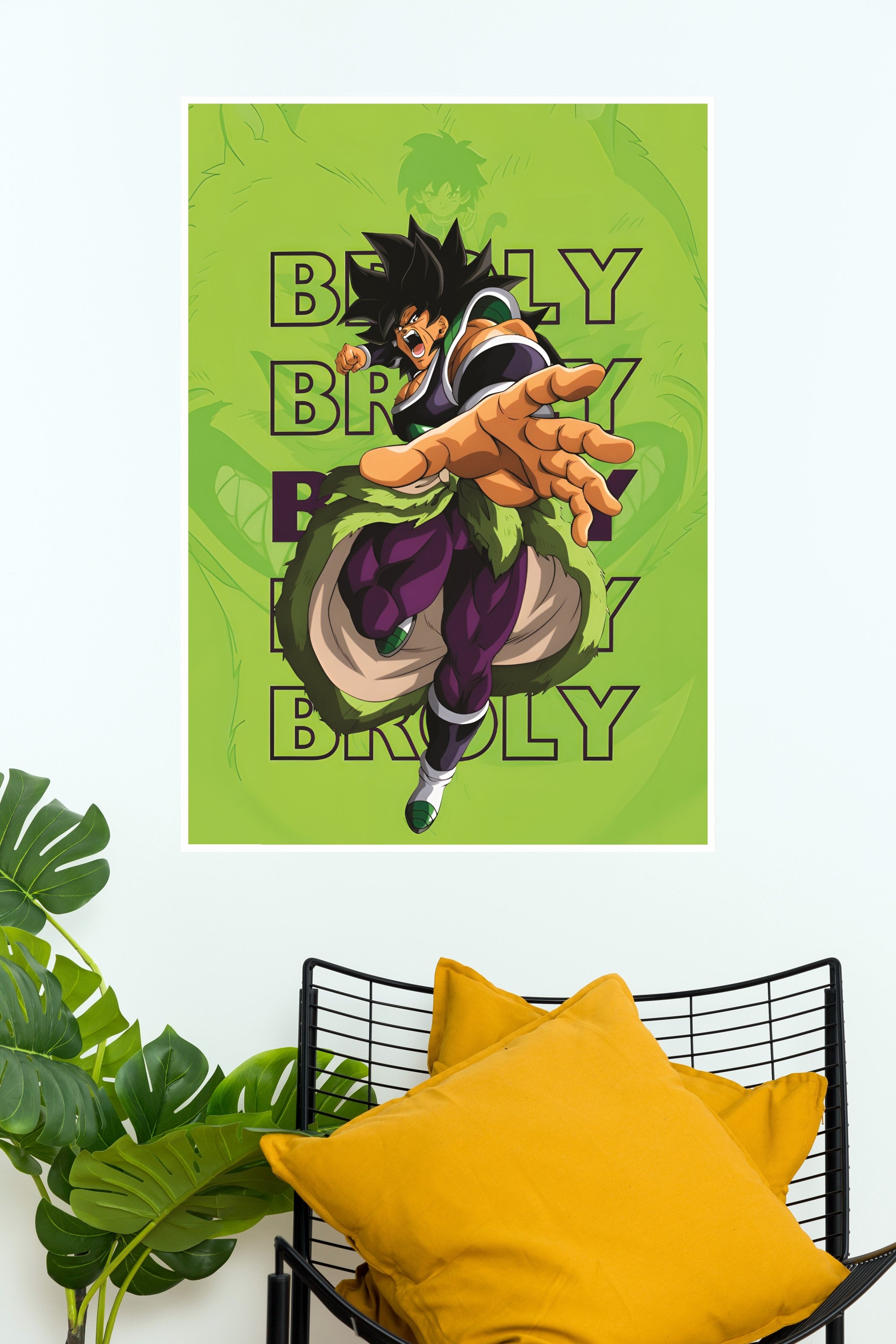 Dragon Ball Z Broly Poster | Anime Posters – The Poster Valley