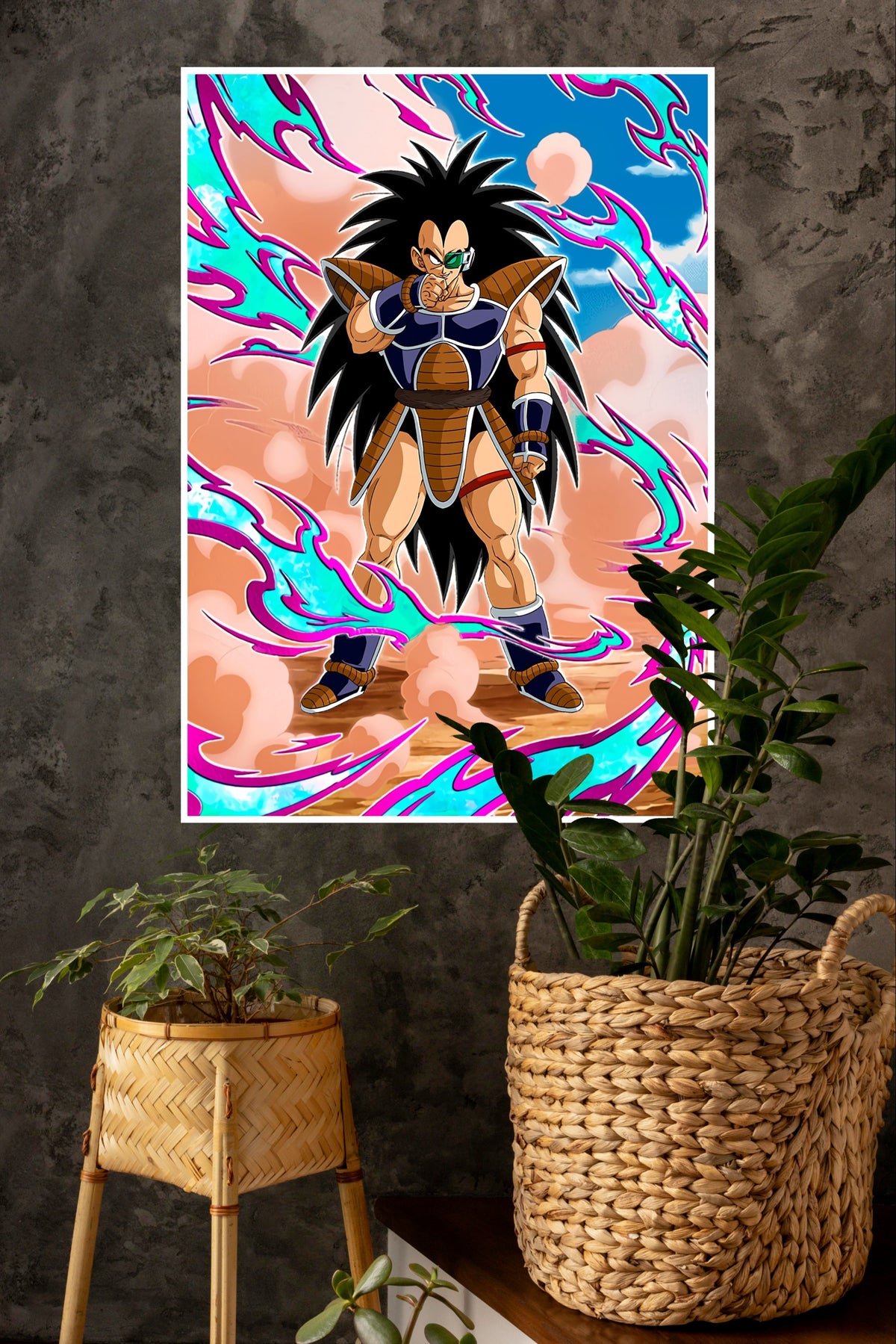 Dragon Ball character Raditz Poster | Anime Posters – The Poster Valley
