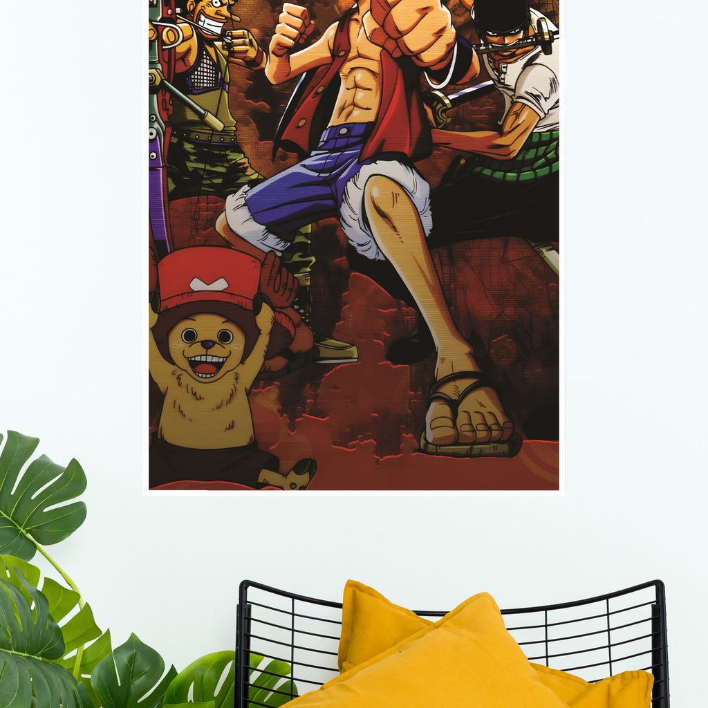 Fictional Character Monkey D. Luffy Poster | Anime Posters – The Poster ...
