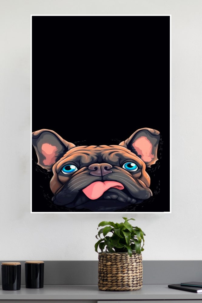 French Bulldog Poster | Animal Posters – The Poster Valley