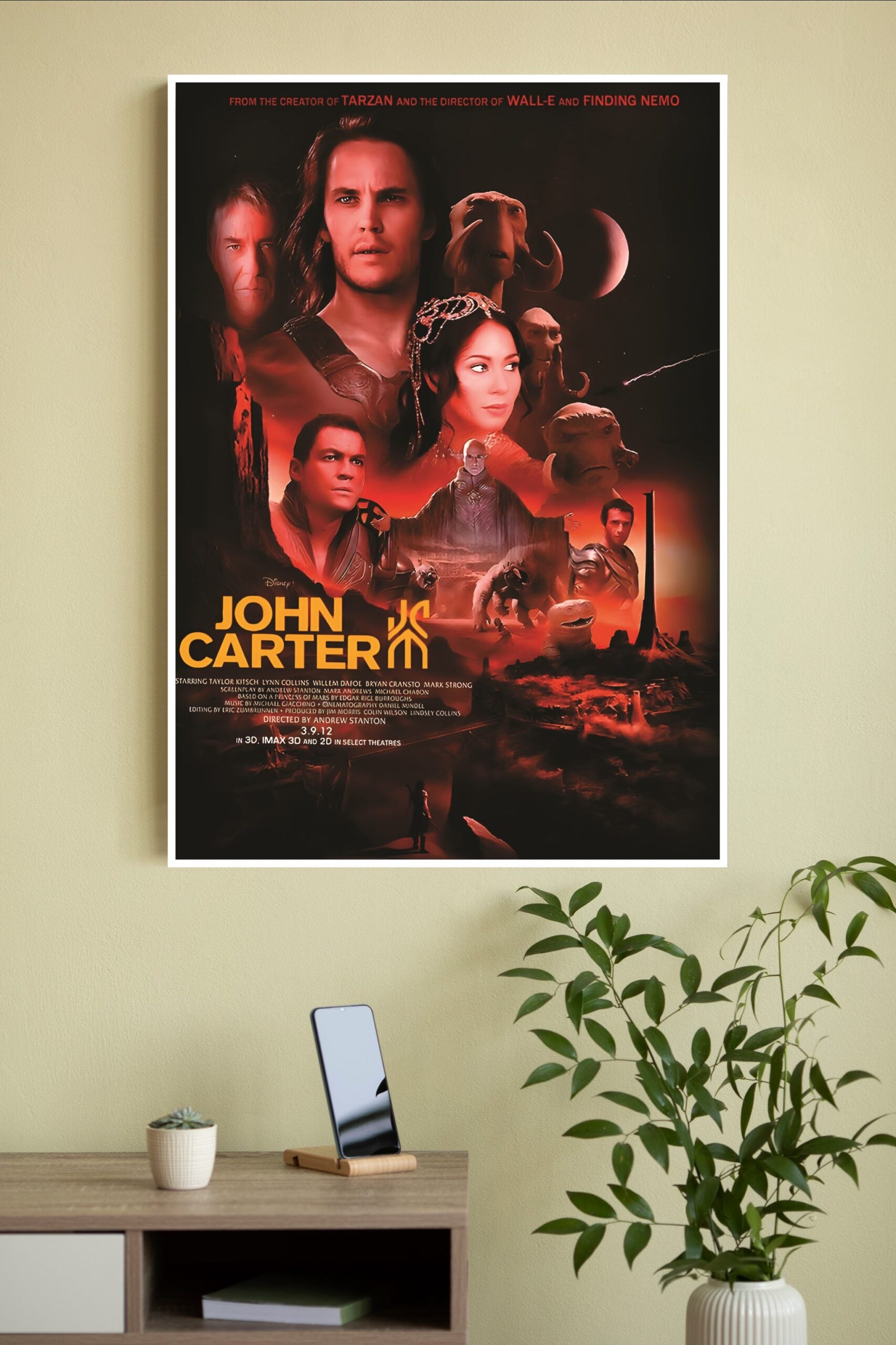 John Carter Movie Poster | Hollywood Posters – The Poster Valley