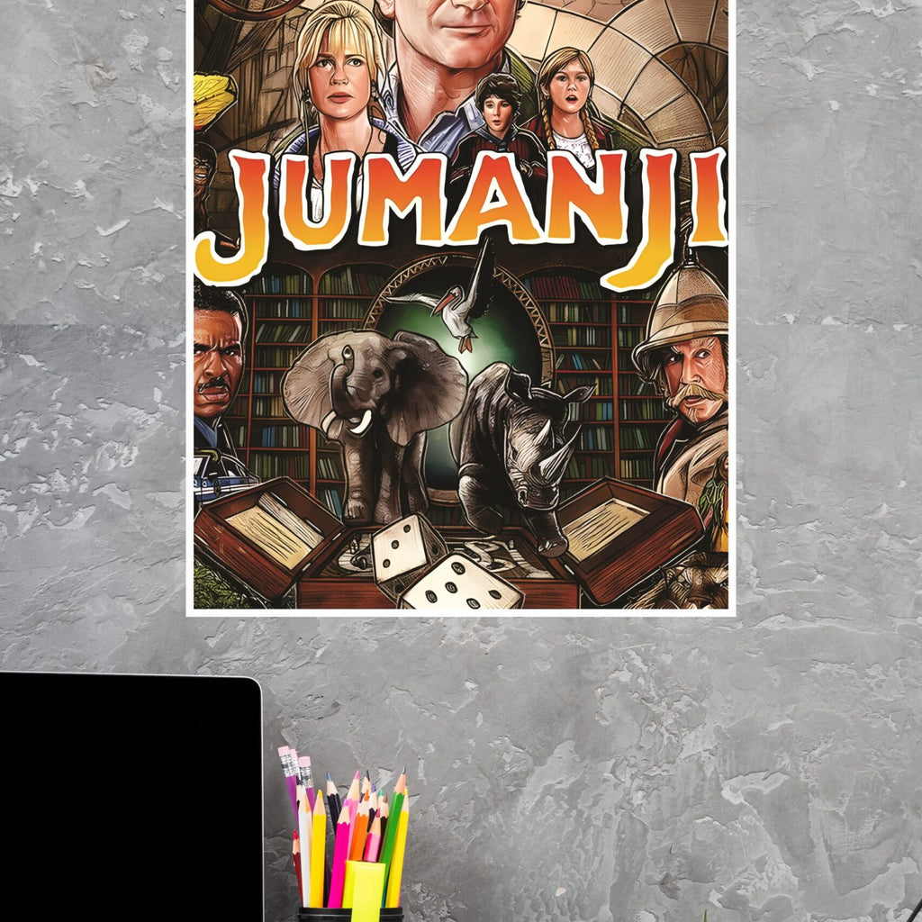 Jumanji Welcome to The Jungle Movie Poster | Hollywood Posters – The ...