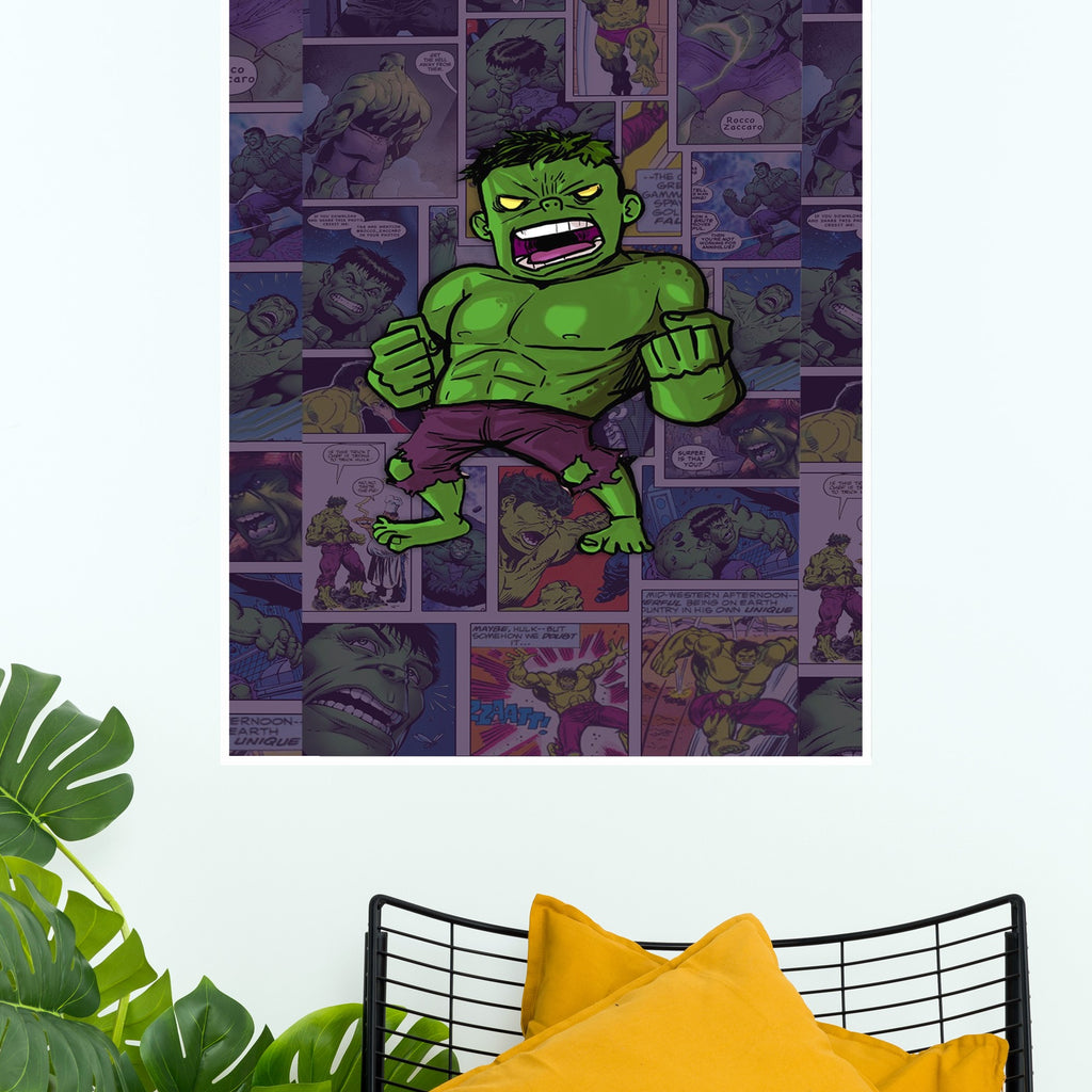 Marvel Comic Hulk Poster | Anime Posters – The Poster Valley