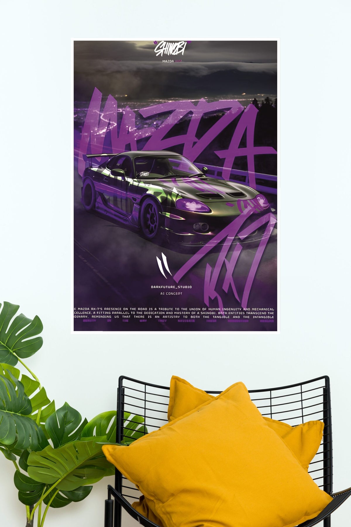 Mazda Rx-7 Poster | Cars Posters – The Poster Valley