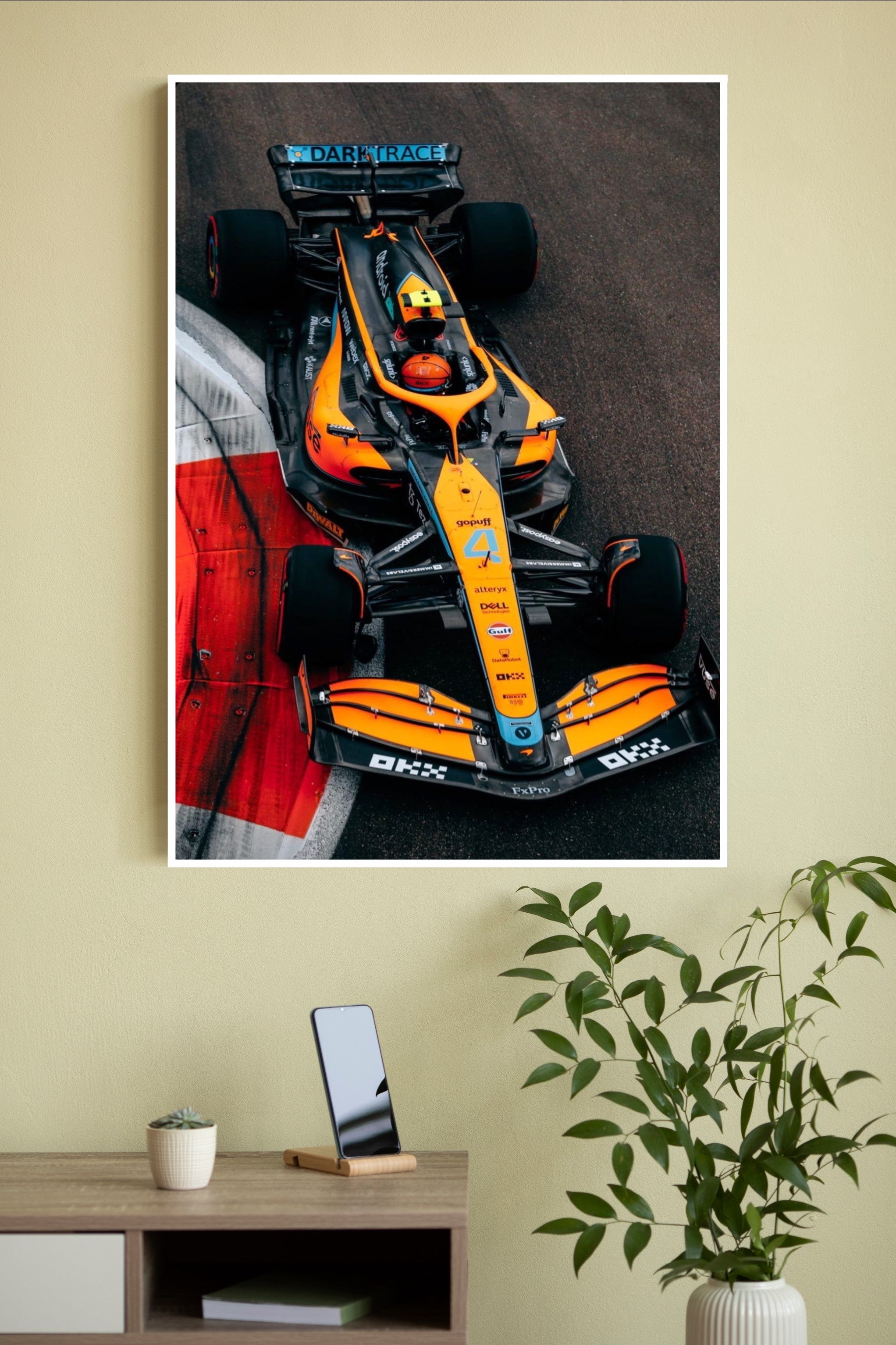 McLaren MCL36 Formula 1 Car Poster | Formula 1 Posters – The Poster Valley