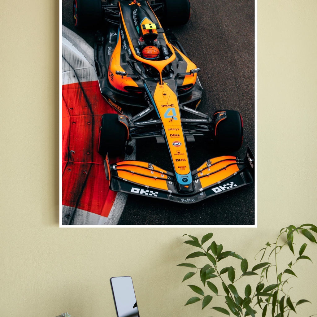 McLaren MCL36 Formula 1 Car Poster | Formula 1 Posters – The Poster Valley