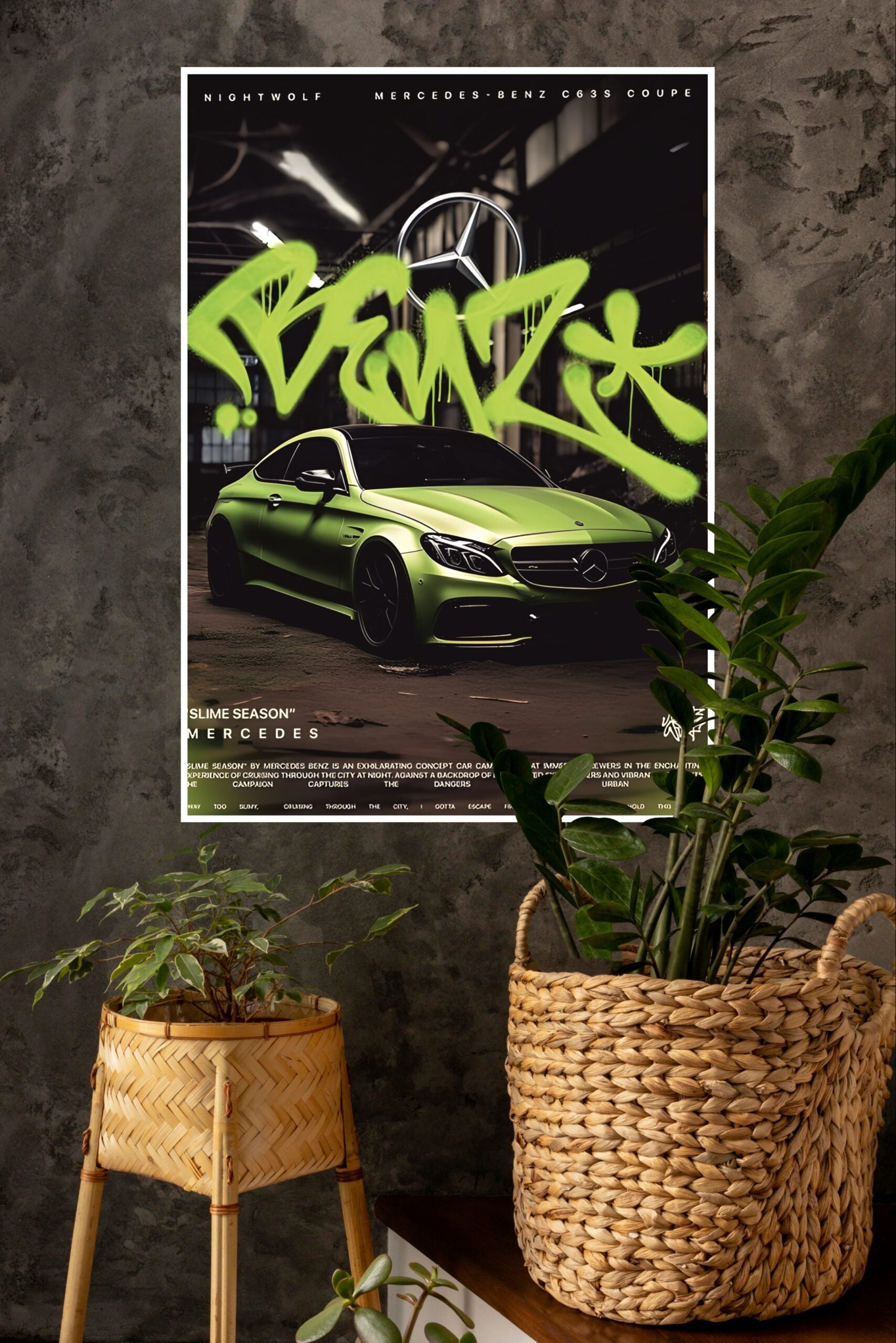 Mercedes Benz C63 Amg Poster | Cars Posters – The Poster Valley