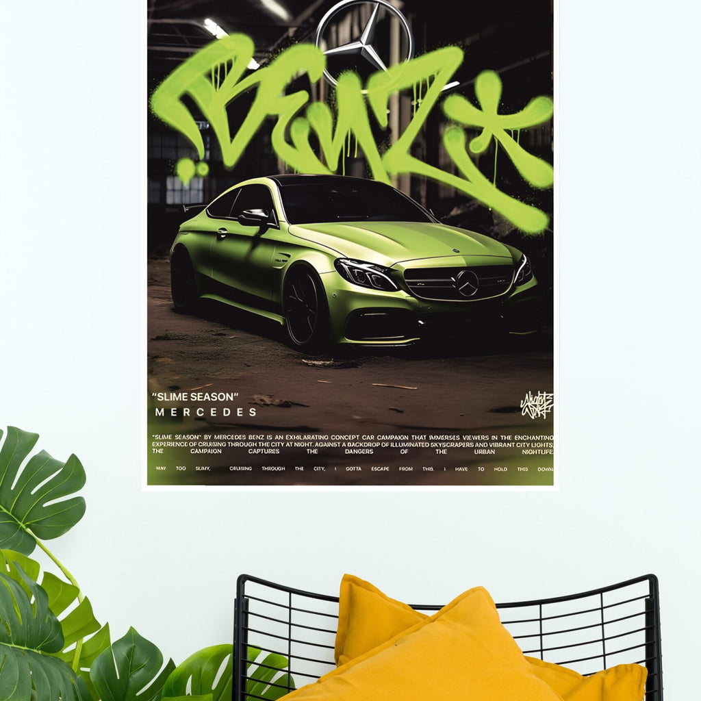 Mercedes Benz C63 Amg Poster | Cars Posters – The Poster Valley