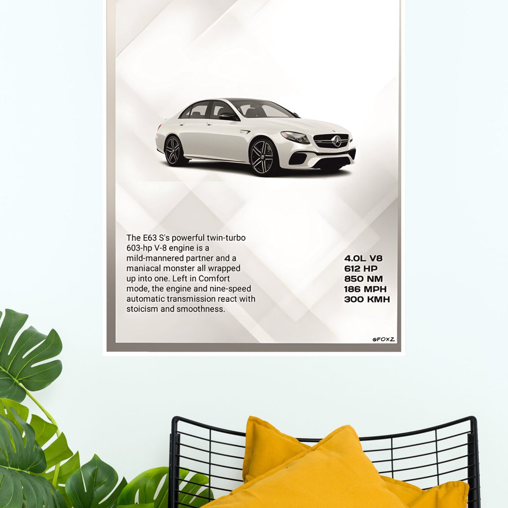 Mercedes-Benz W213 Poster | Cars Posters – The Poster Valley