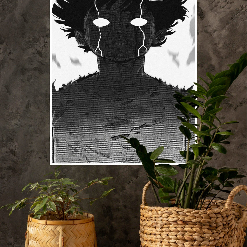 Mob Psycho 100 Poster | Darkness Posters – The Poster Valley