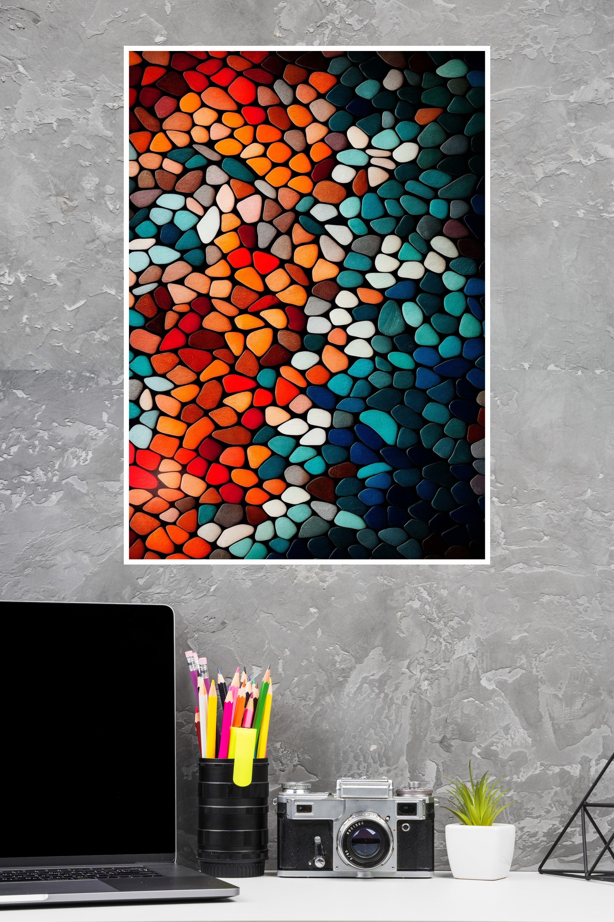 Mosaic Poster | Art Posters – The Poster Valley