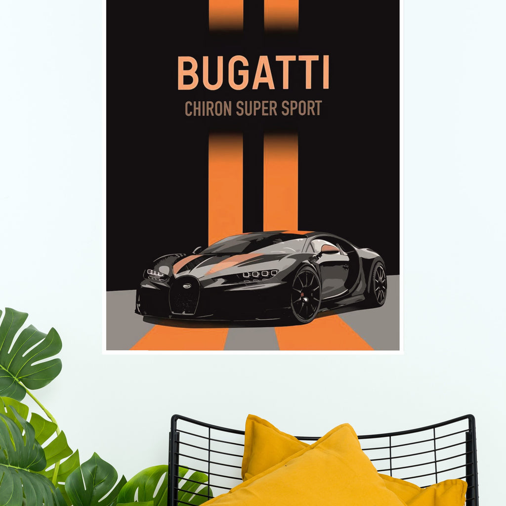 Bugatti Chiron Super Sport Poster | Cars Posters – The Poster Valley