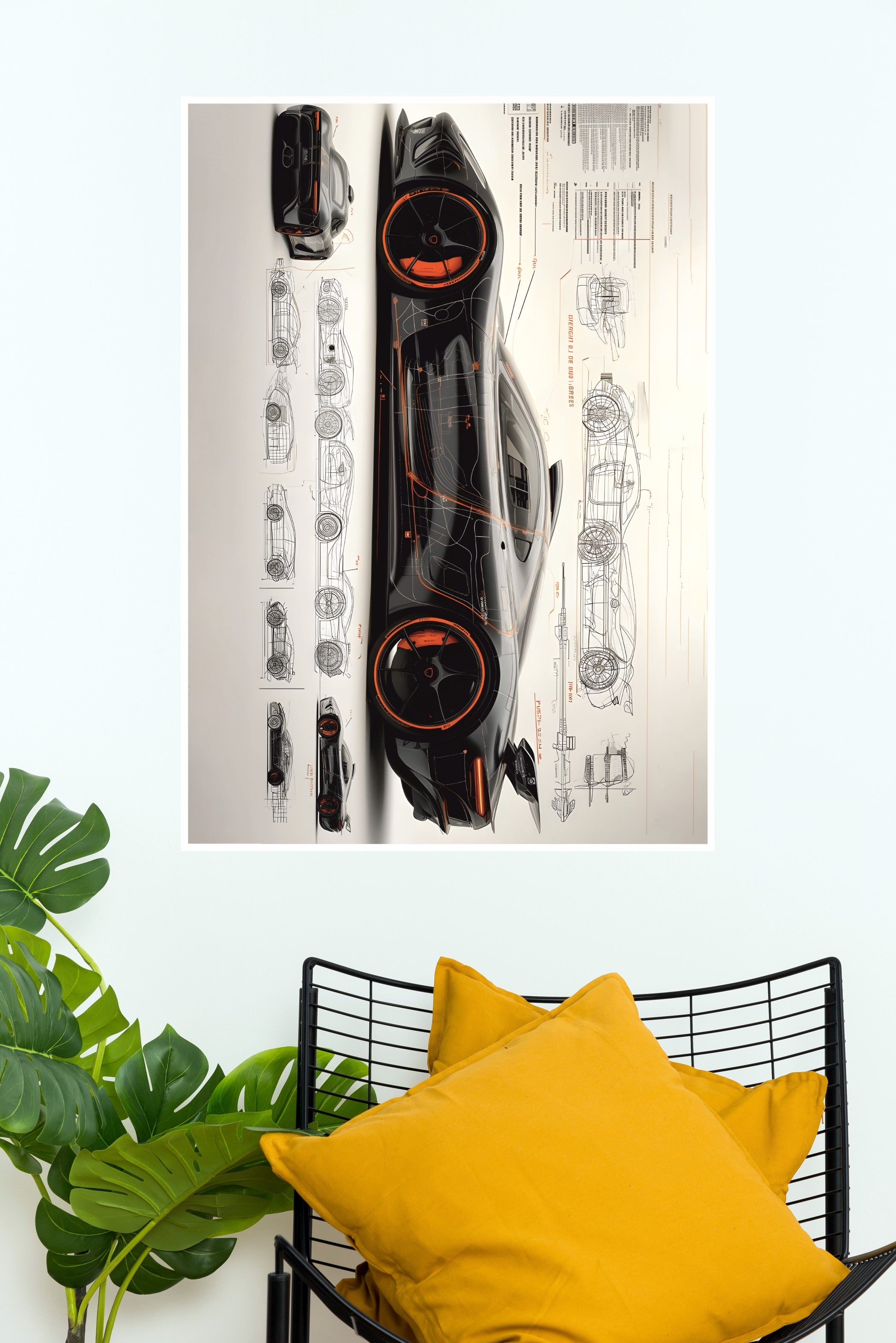 Concept car Poster | Cars Posters – The Poster Valley