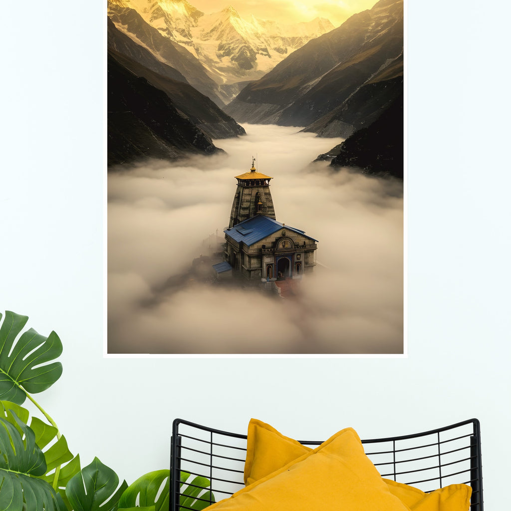 Kedarnath Dham Poster | God Posters – The Poster Valley