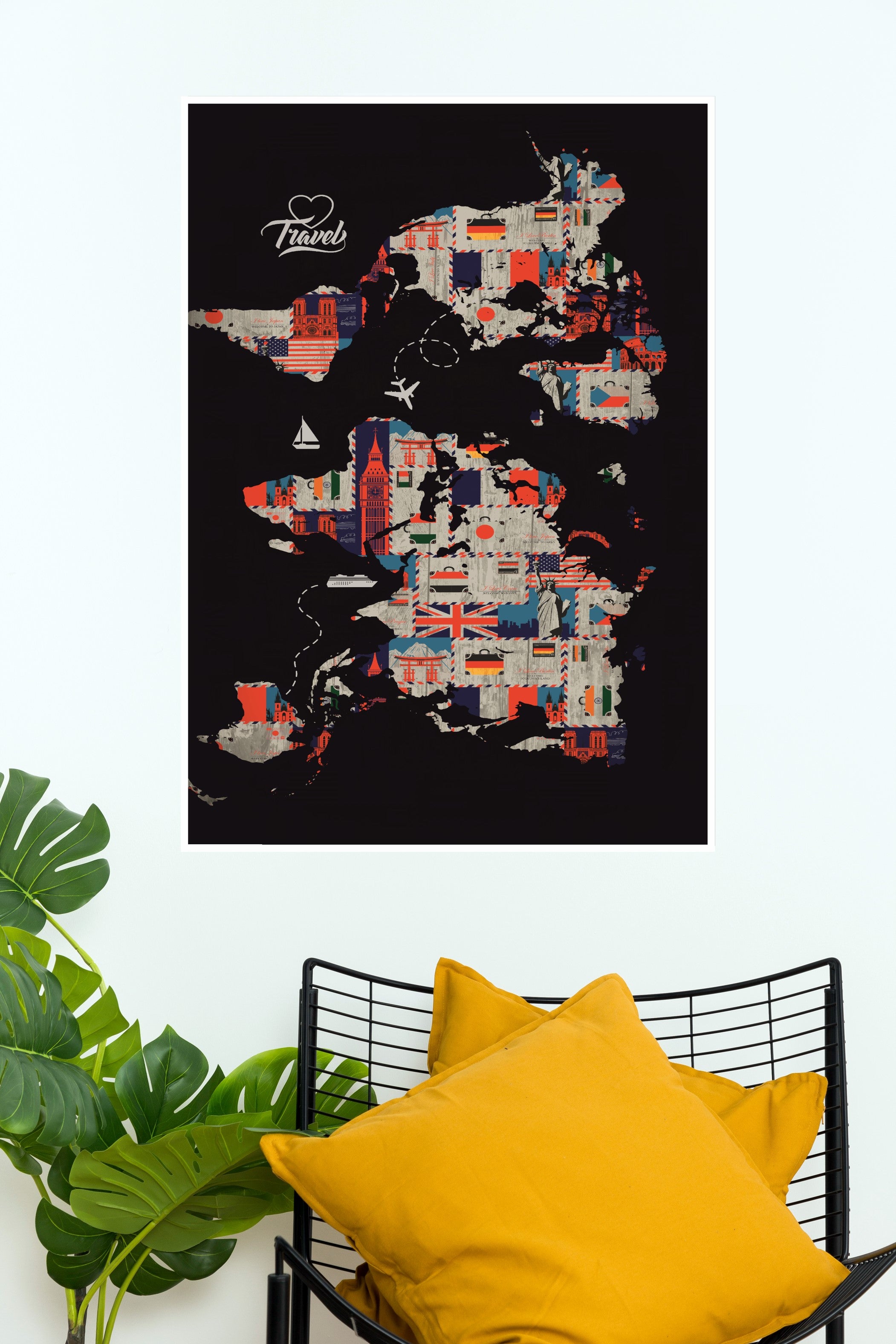 Map ideas Poster | Art Posters – The Poster Valley