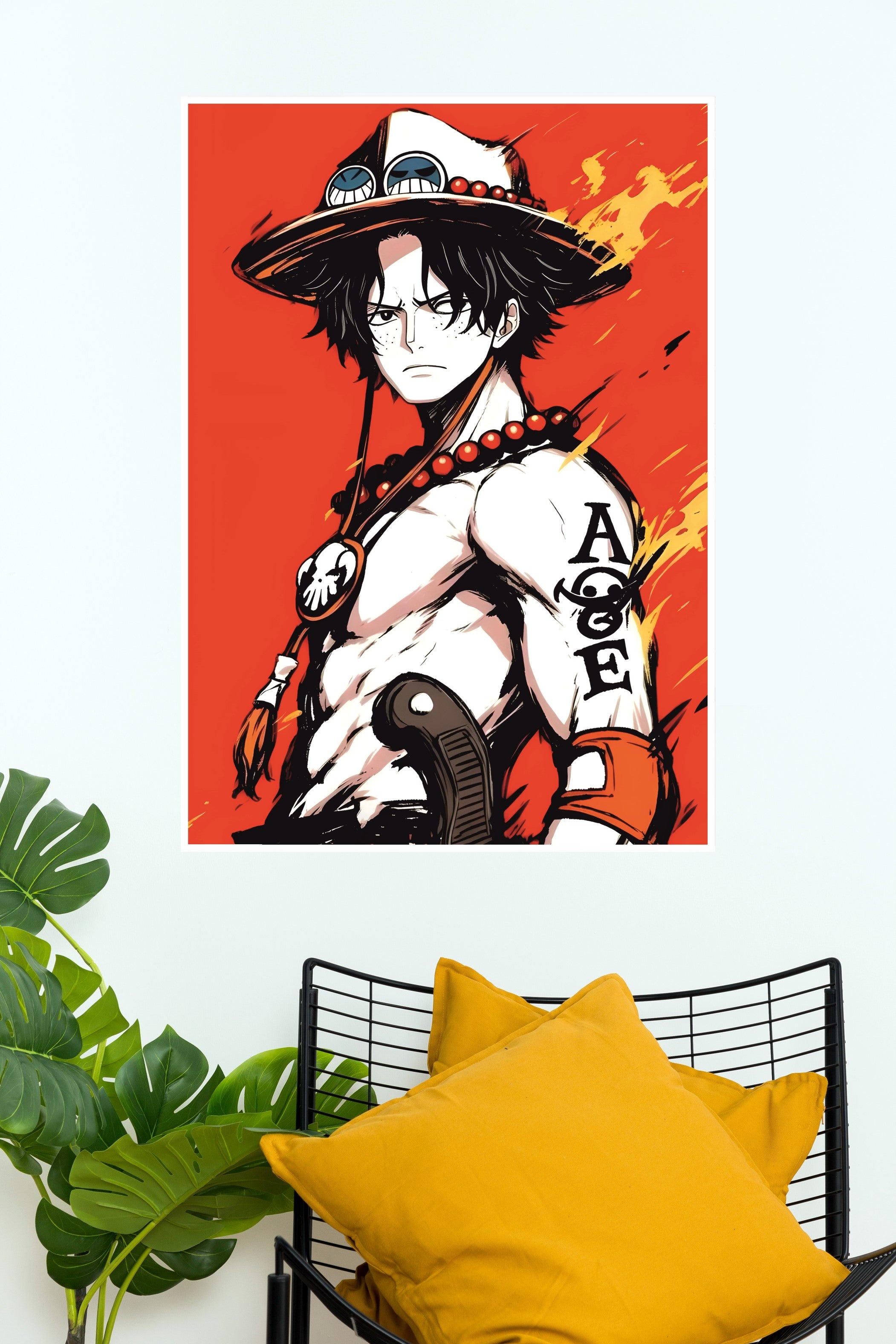 Portgas D.Ace Poster | Anime Posters – The Poster Valley