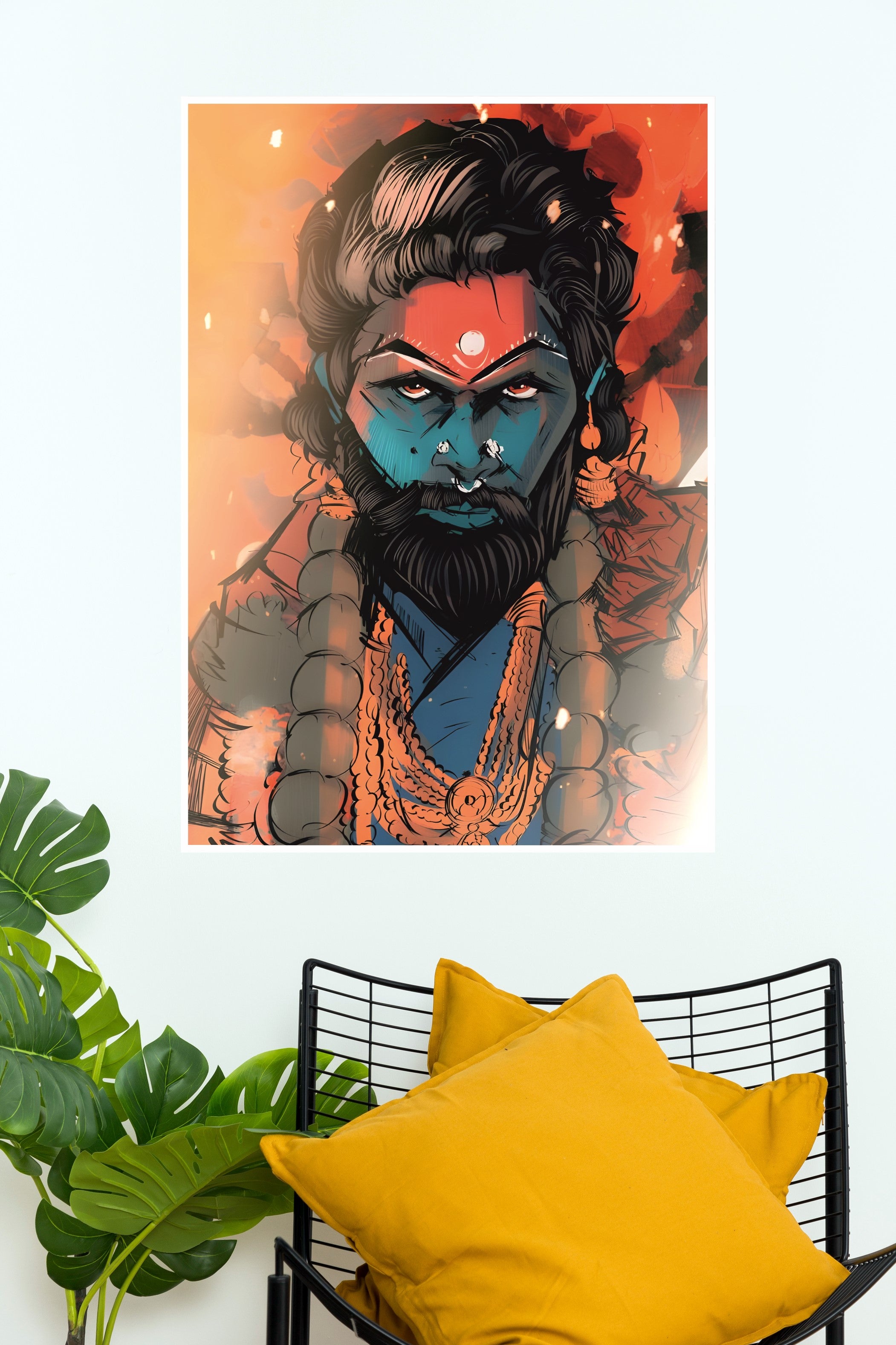 Pushpa Raj Poster | Tollywood Movies Posters – The Poster Valley