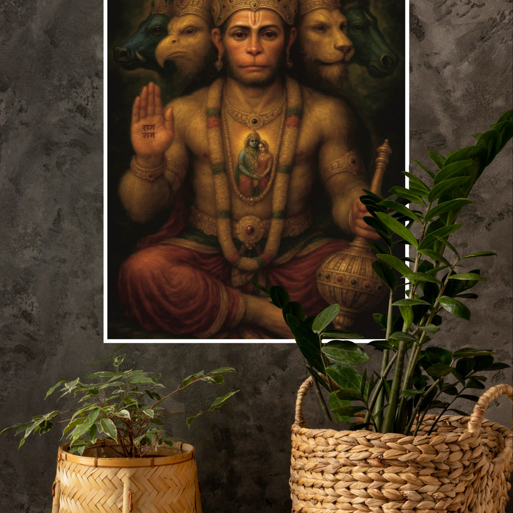 Ram Bhakta Poster | God Posters – The Poster Valley