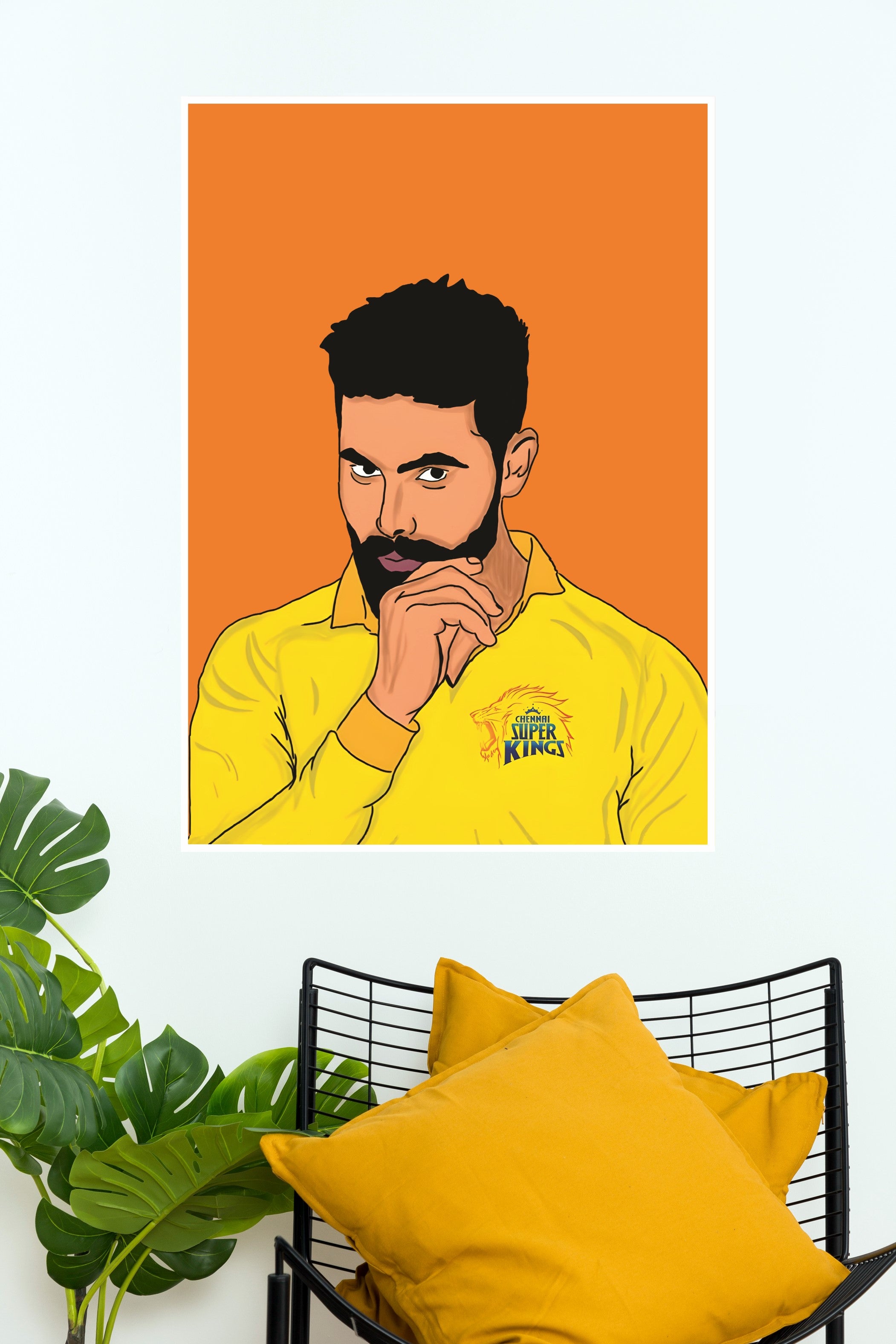 Ravindra Jadeja Poster | Cricketers Posters – The Poster Valley