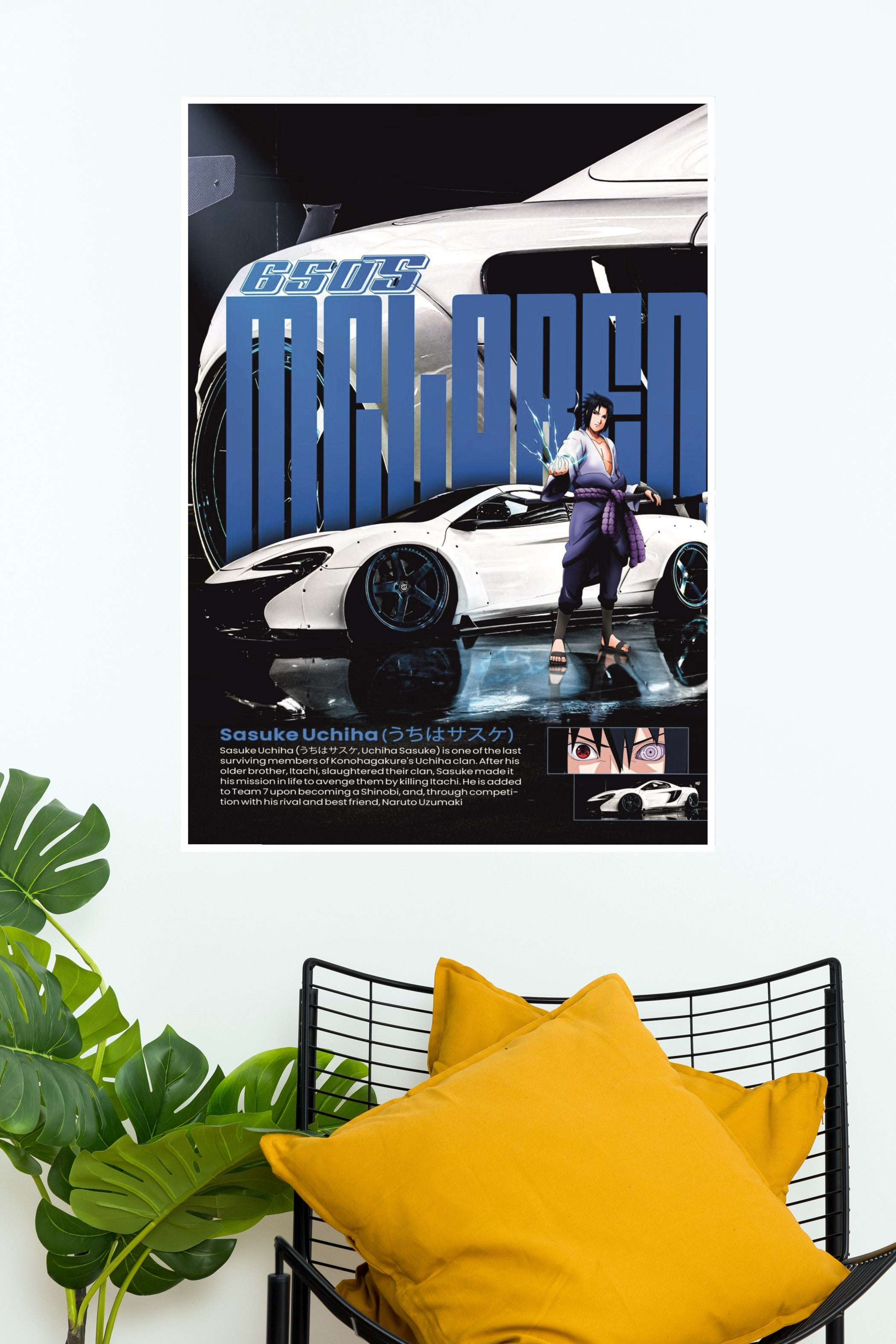 Sasuke Uchiha Poster | Cars Posters – The Poster Valley