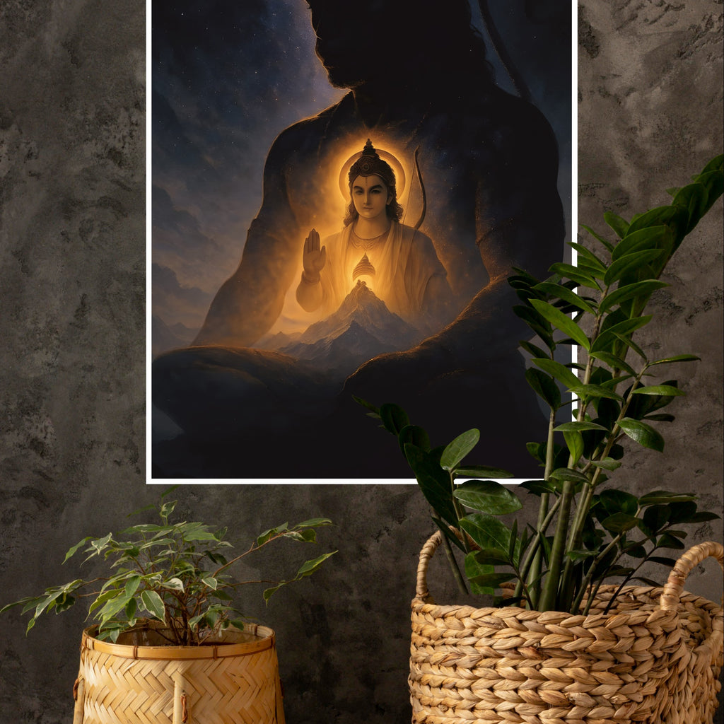 Shree Hanuman Poster | God Posters – The Poster Valley