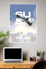 Sukhoi Su-57 Poster | UFC Champions Poster – The Poster Valley