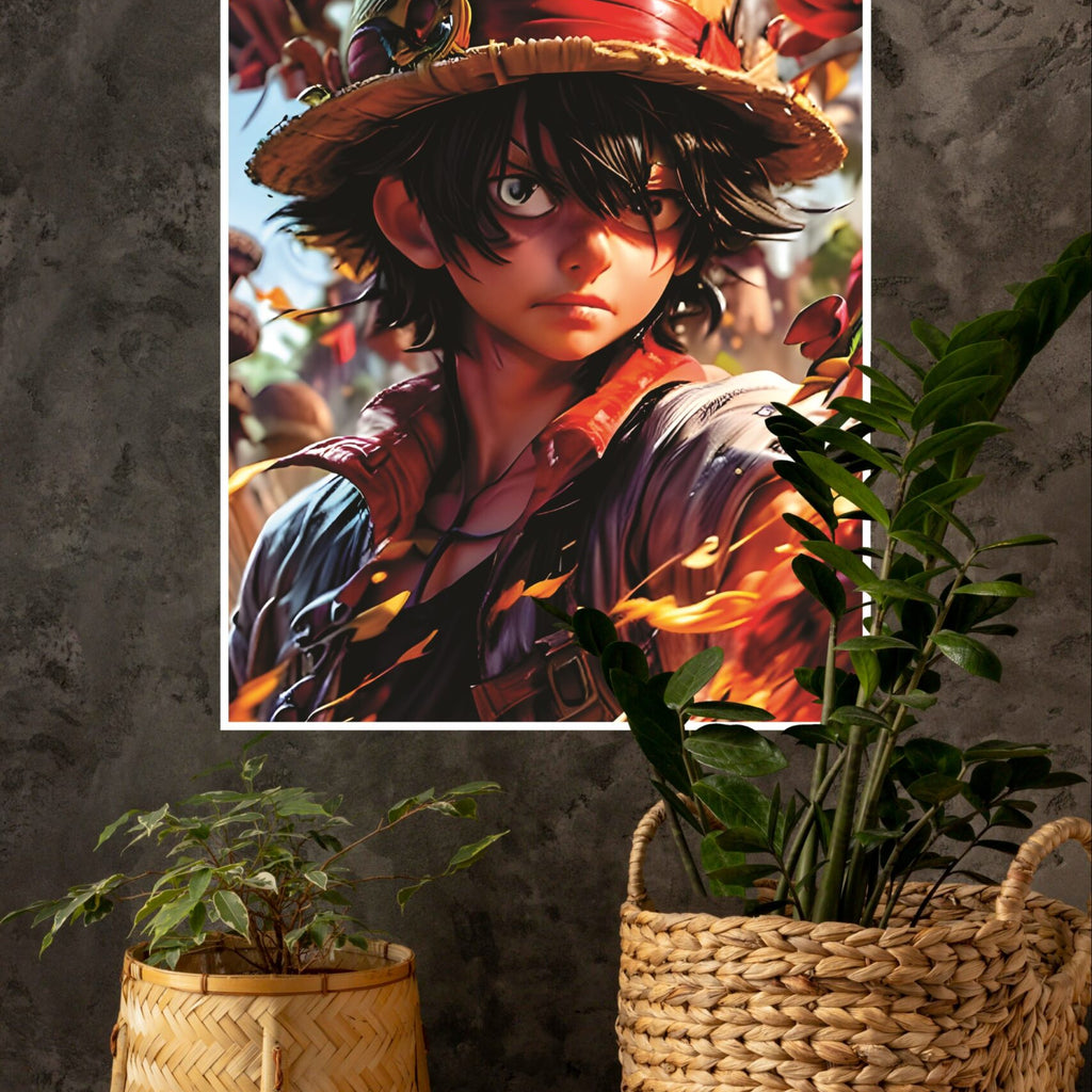 ONE PIECE Monkey D. Luffy Poster | Anime Posters – The Poster Valley