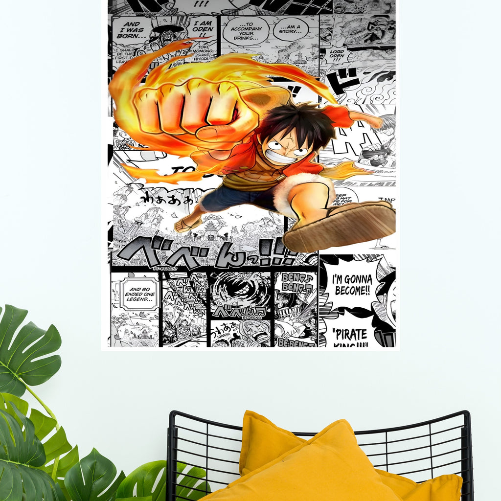 One Piece Manga seriesMonkey D. Luffy Poster | Anime Posters – The ...