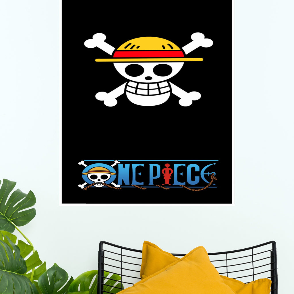 One Piece Straw Hat Pirates Luffy Poster | Anime Posters – The Poster ...
