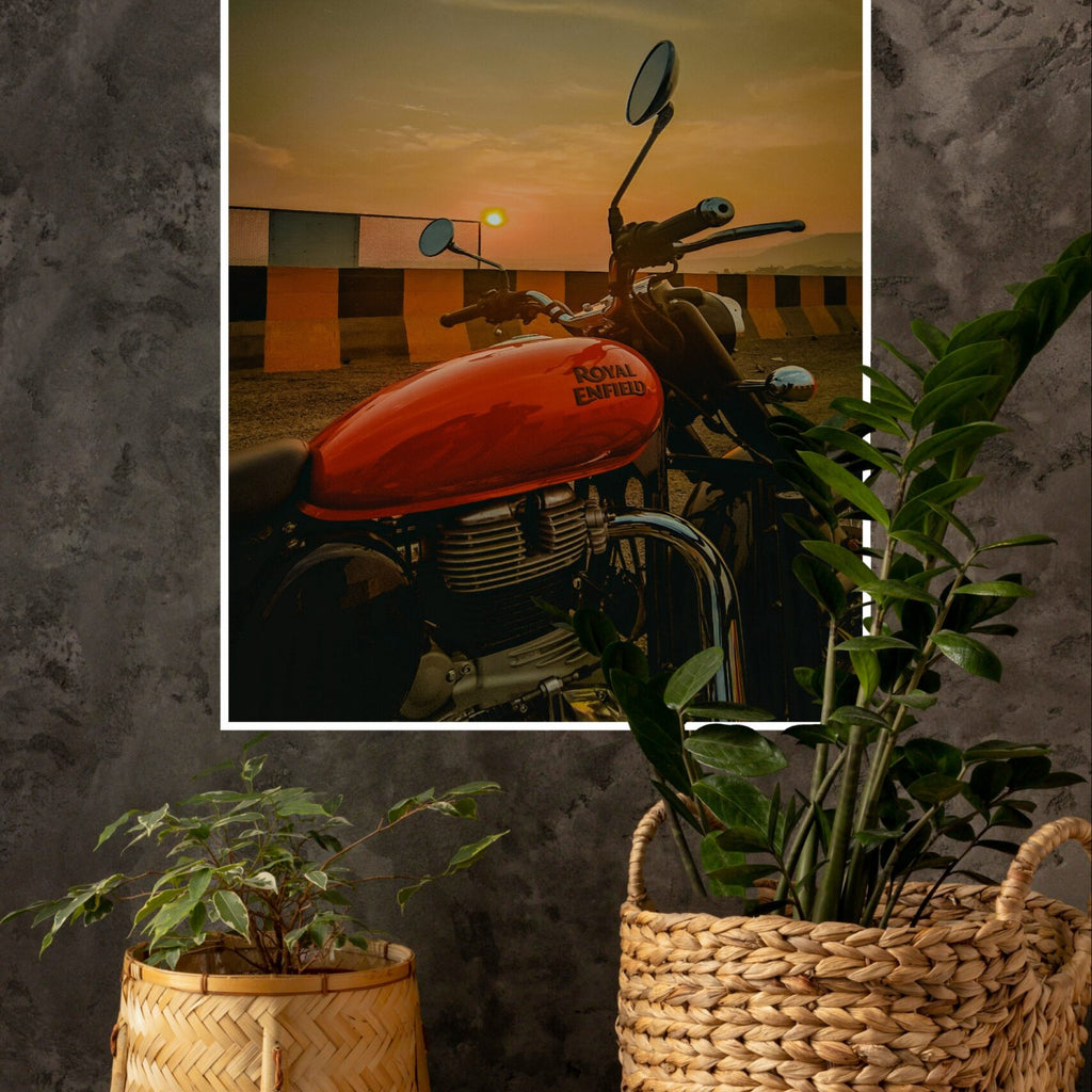 Royal Enfield Bullet Poster | Bike Posters – The Poster Valley