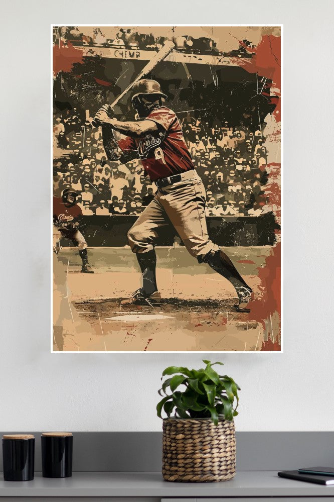 Baseball Graphic Poster | Baseball Posters – The Poster Valley