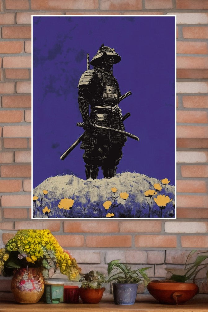 Bushido's Shadow Poster | Samurai Warrior Poster – The Poster Valley