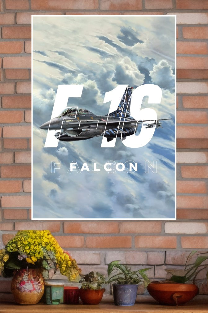 F-16 Poster | Fighter Plane Posters – The Poster Valley