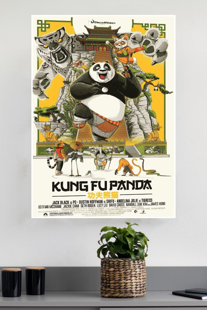 Kung Fu Panda Poster | Hollywood Movies Posters – The Poster Valley