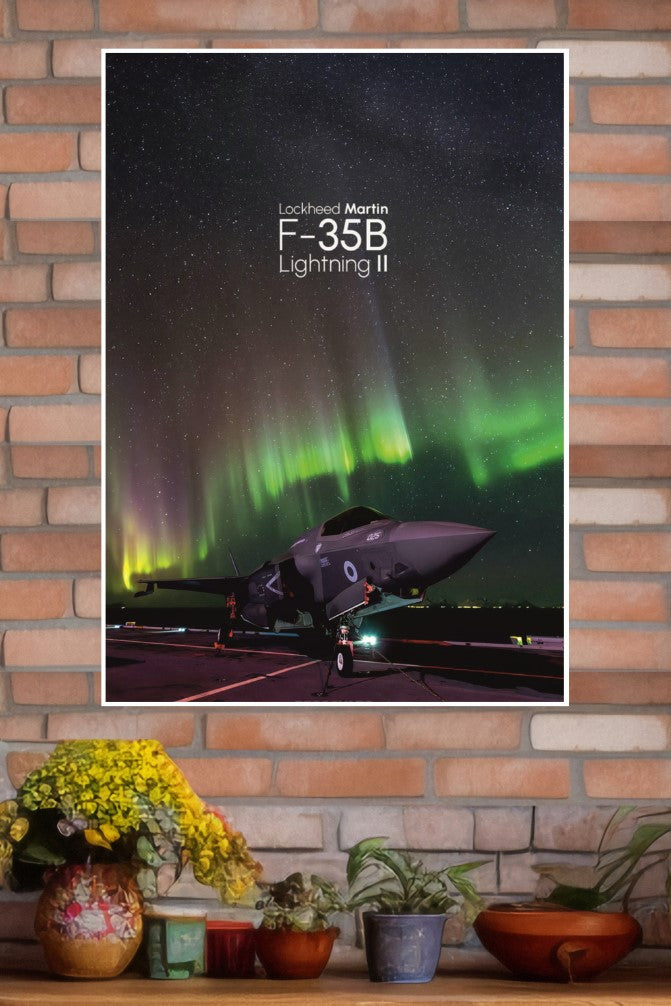 Martin F-35 Lightning Poster | Fighter Plane Posters – The Poster Valley